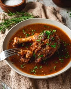 German Hasenpfeffer: Rich & Tangy Rabbit Stew Recipe